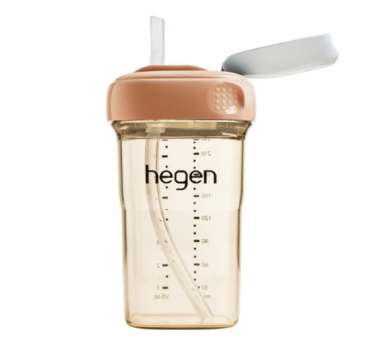 Spill-Proof Baby Straw Bottle: Smart Valve & Hegen PPSU – Hegen Indonesia
